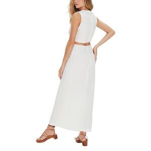 Vix | Swim | Vix Womens Solid Gracie Detail Long Dress | Poshmark